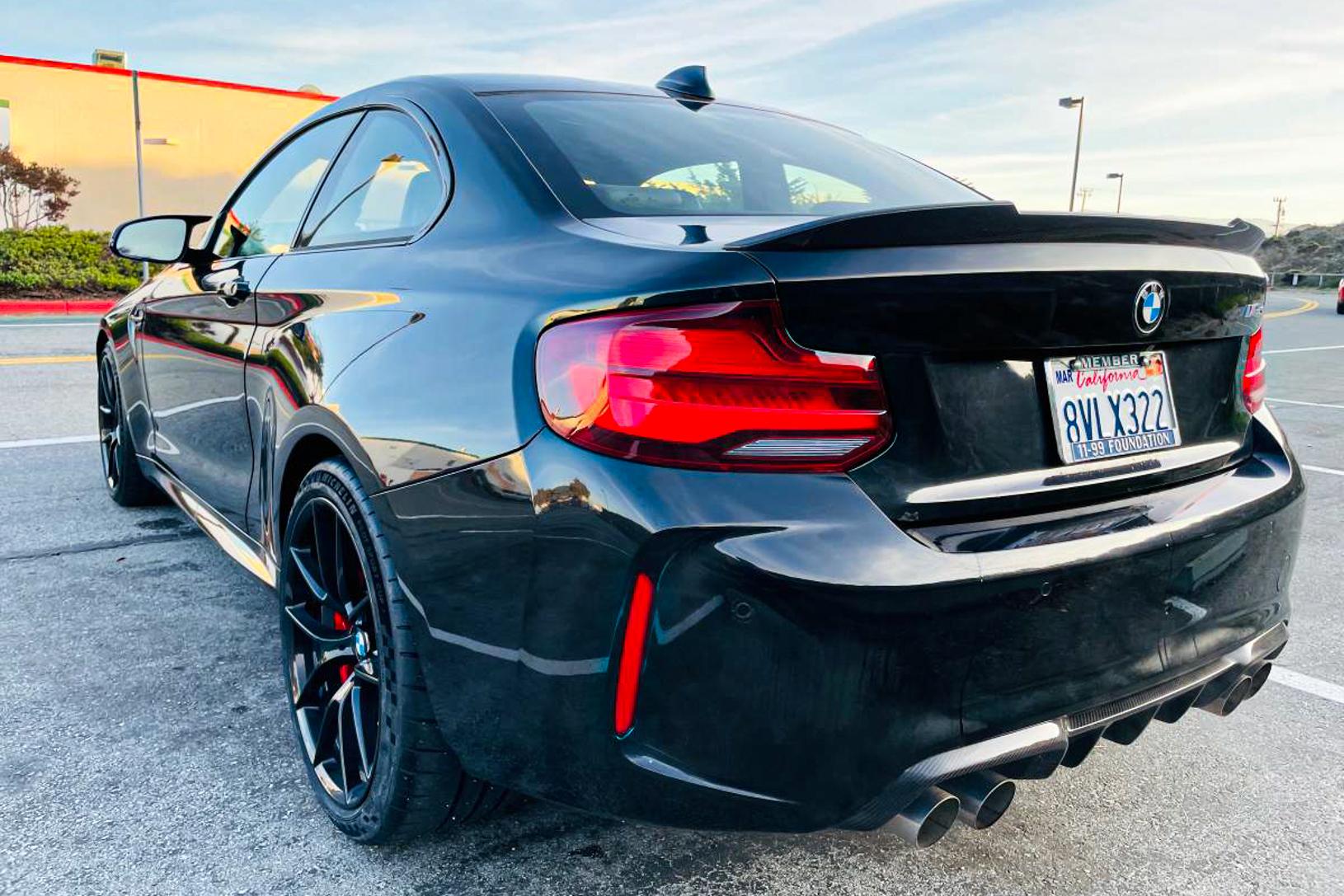 BMW F22 F87 2 Series M2 CS style Spoiler - Gloss Black - Flexx Motorsport