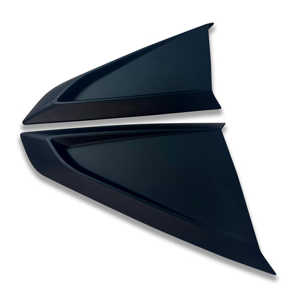 2024 Mustang Quarter Window Scoops - Flexx Motorsport