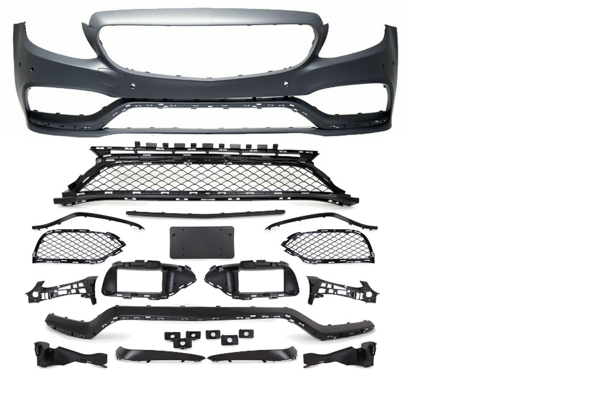 Mercedes AMG C63 Style Front Bumper W205/C205 2015-19 - Flexx Motorsport