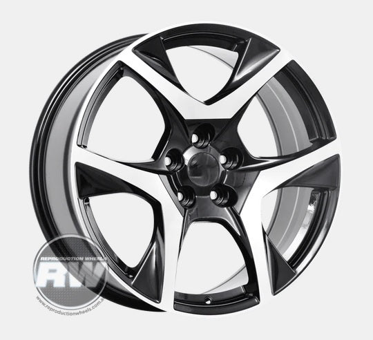 GEN-F2 CLUBSPORT R8 20 INCH BLACK MACHINED VE VF WHEEL AND TYRE PACKAG ...