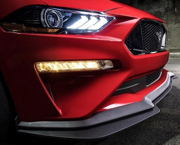 Mustang Street Front Splitter 18+ - Flexx Motorsport