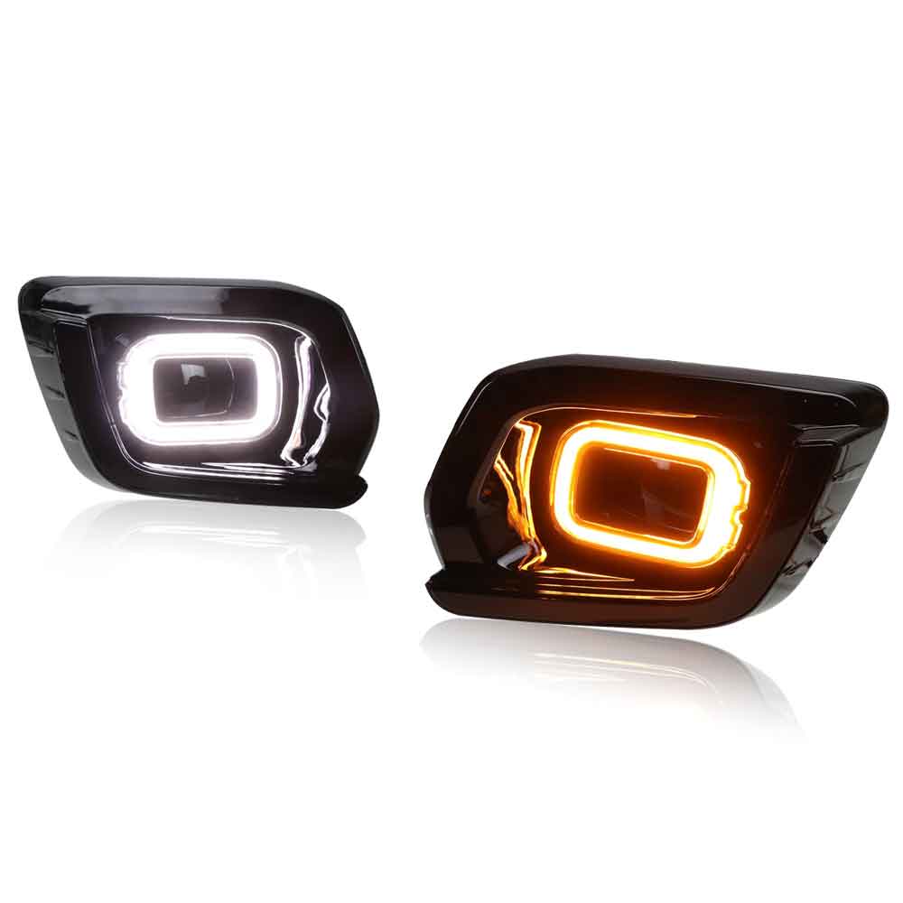 Ranger Wildtrak PX3 LED DRL Fog Light Surrounds - Flexx Motorsport